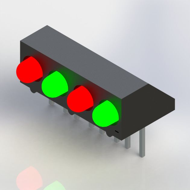 107 Series PCB Mounting LED